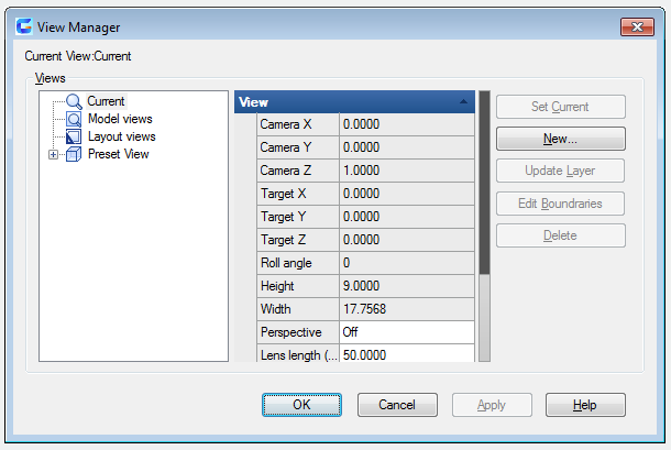 VIEW Command Print View