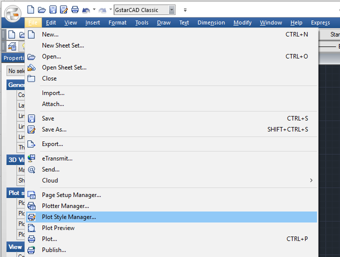 How To Import ctb File pen Assignments Into GstarCAD